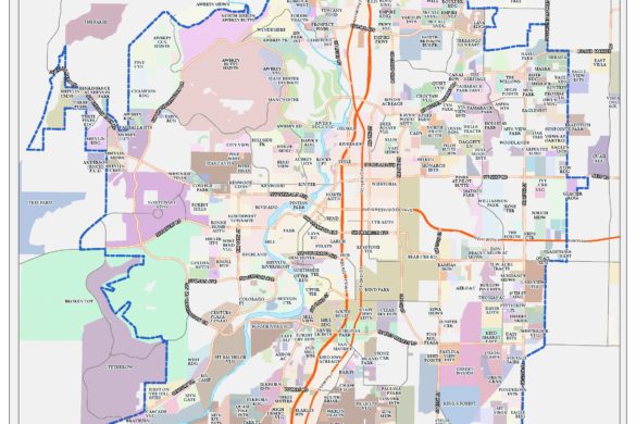 Bend Neighborhood Map - Oregon High Desert Lifestyle