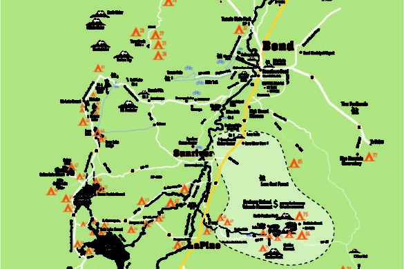 Bend Neighborhood Map – Oregon High Desert Lifestyle